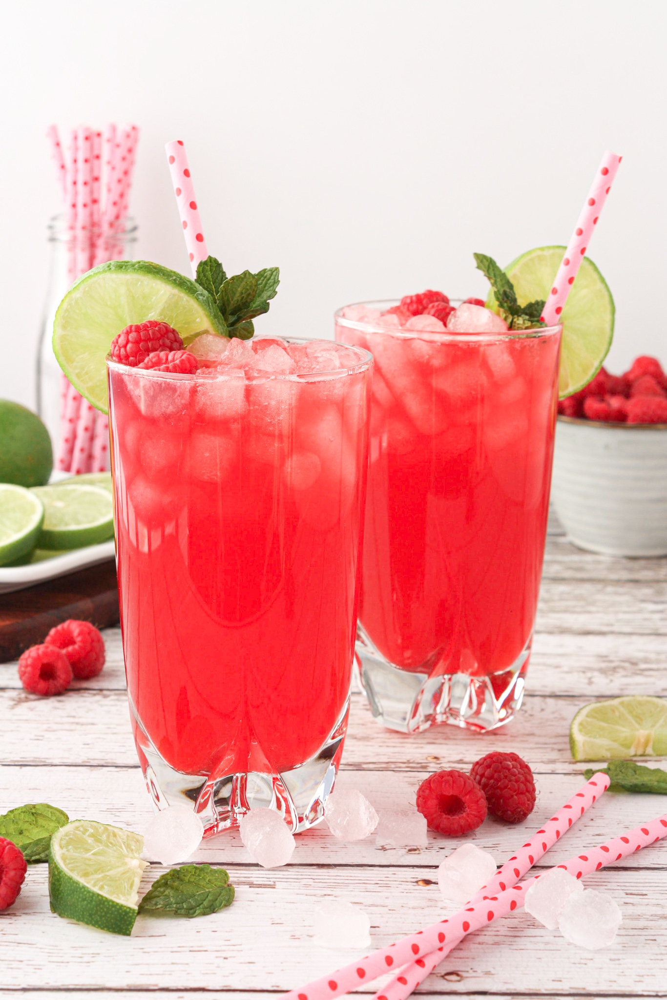 Raspberry Limeade | The Tickled Tastebud