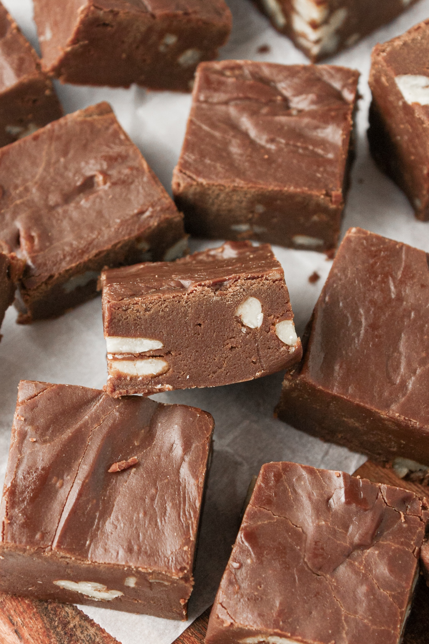 Easy Chocolate Pecan Fudge | The Tickled Tastebud