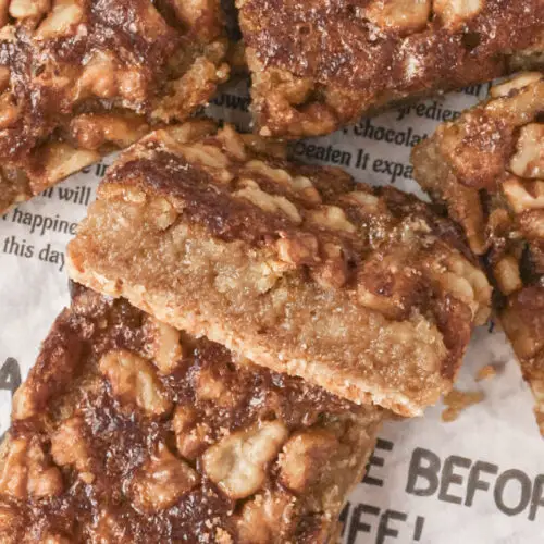 Walnut Maple Bars | The Tickled Tastebud
